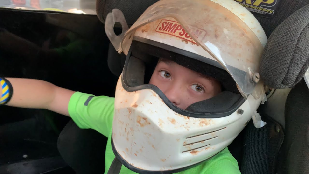 Uscs modified racing with Ken schrader at Hattiesburg! - YouTube