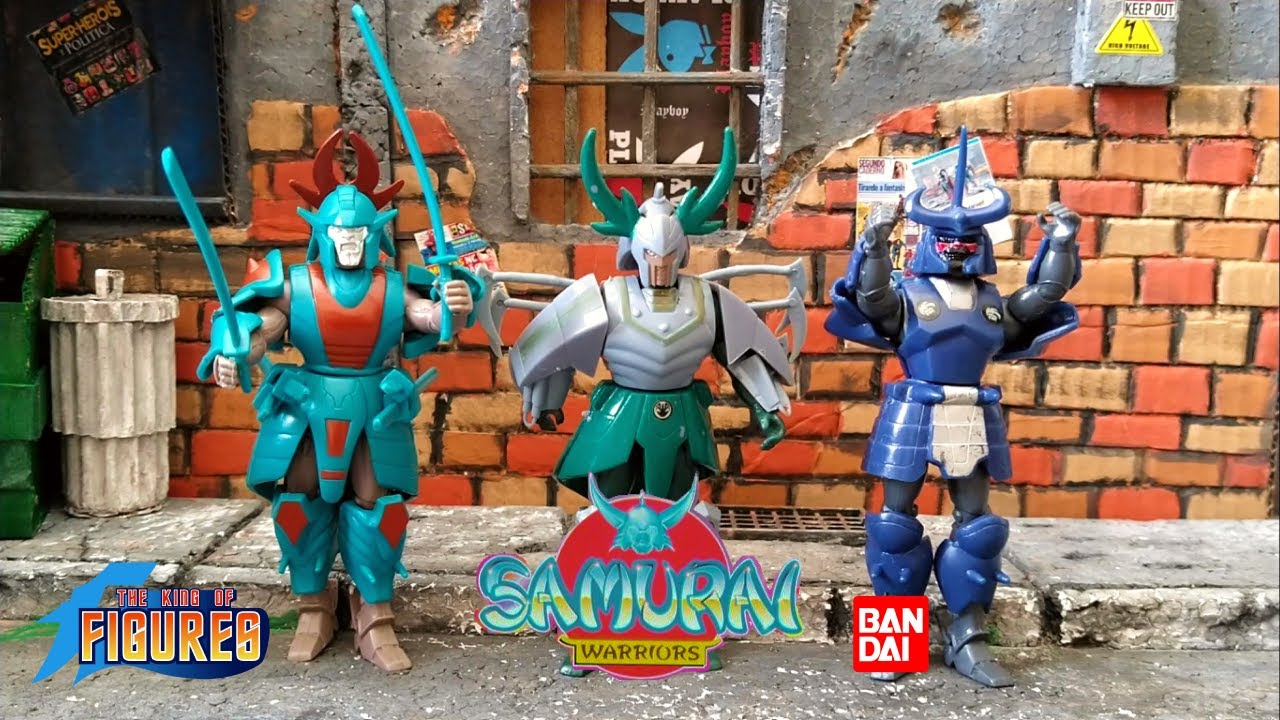 Samurai Warriors/ Ronin Warriors/ Yoroiden Samurai Trooper Coleção ...