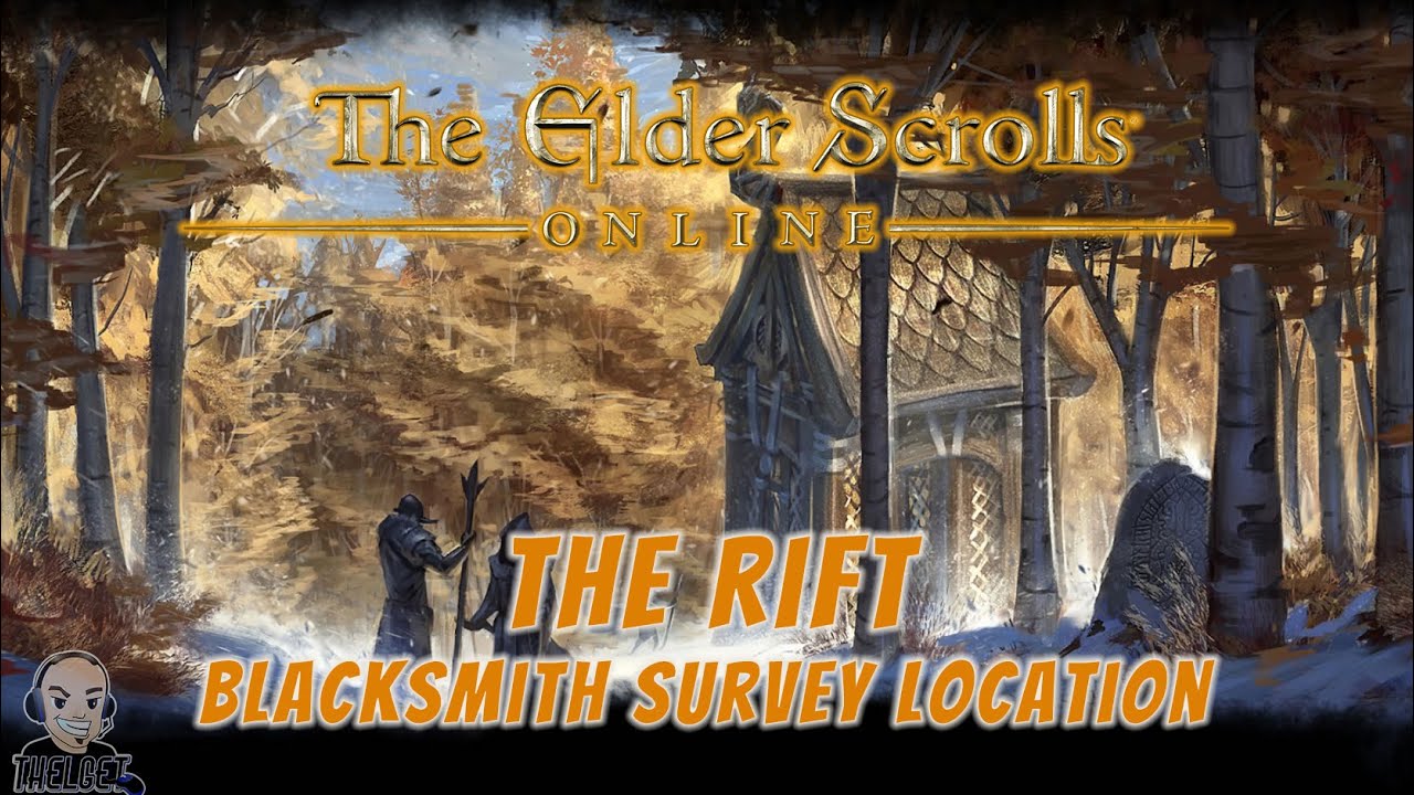 ESO Blacksmith Survey - The Rift (Elder Scrolls Online) - YouTube