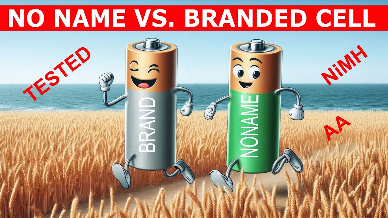 TESTED: Rechargeable AA cells - No Name vs. Brand - which LSD cell is ...