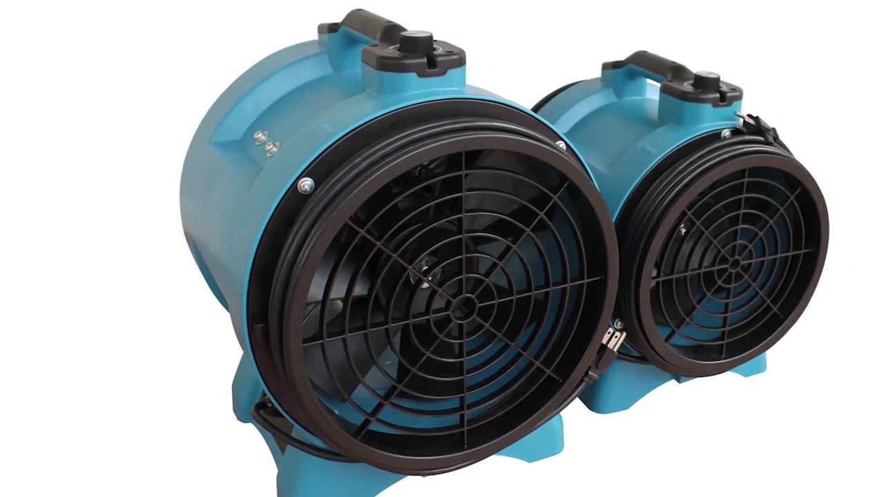 X Power Confined Space Fans for Industrial Applications - YouTube