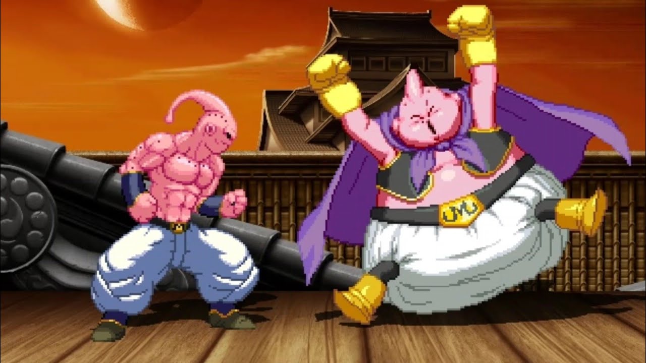 BUU vs MAJIN BUU - High Level Insane Fight ! - YouTube