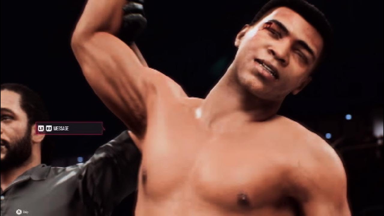 UFC 5 Gameplay Muhammad Ali VS Harris Commentary - YouTube