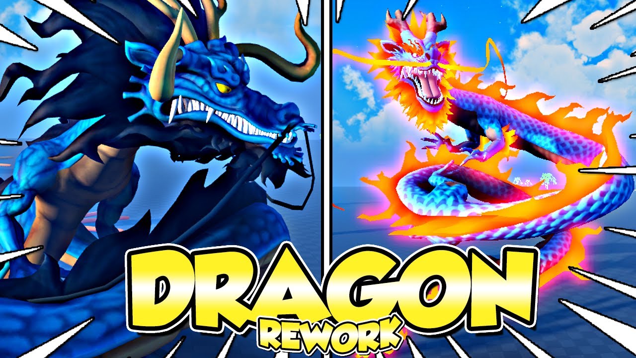 New Dragon Rework Model Is Here! (OLD VS NEW) Comparison RELL Seas ...