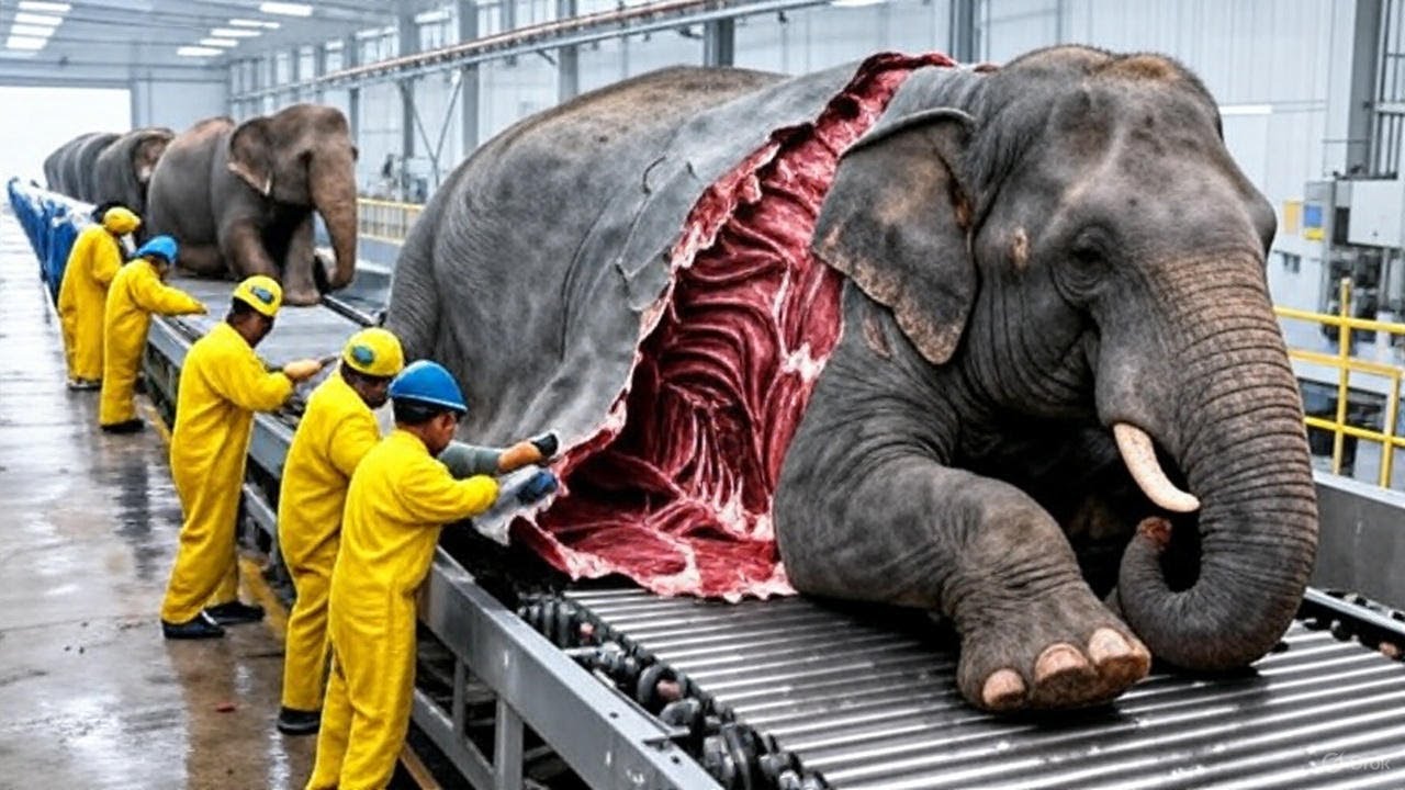 Inside the Giant Elephant Facility: How Massive Herds Are Managed at ...