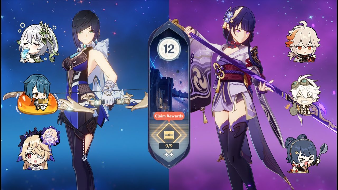 Hyper Bloom Suport team + Raiden National Spiral Abyss V3.6 Genshin ...