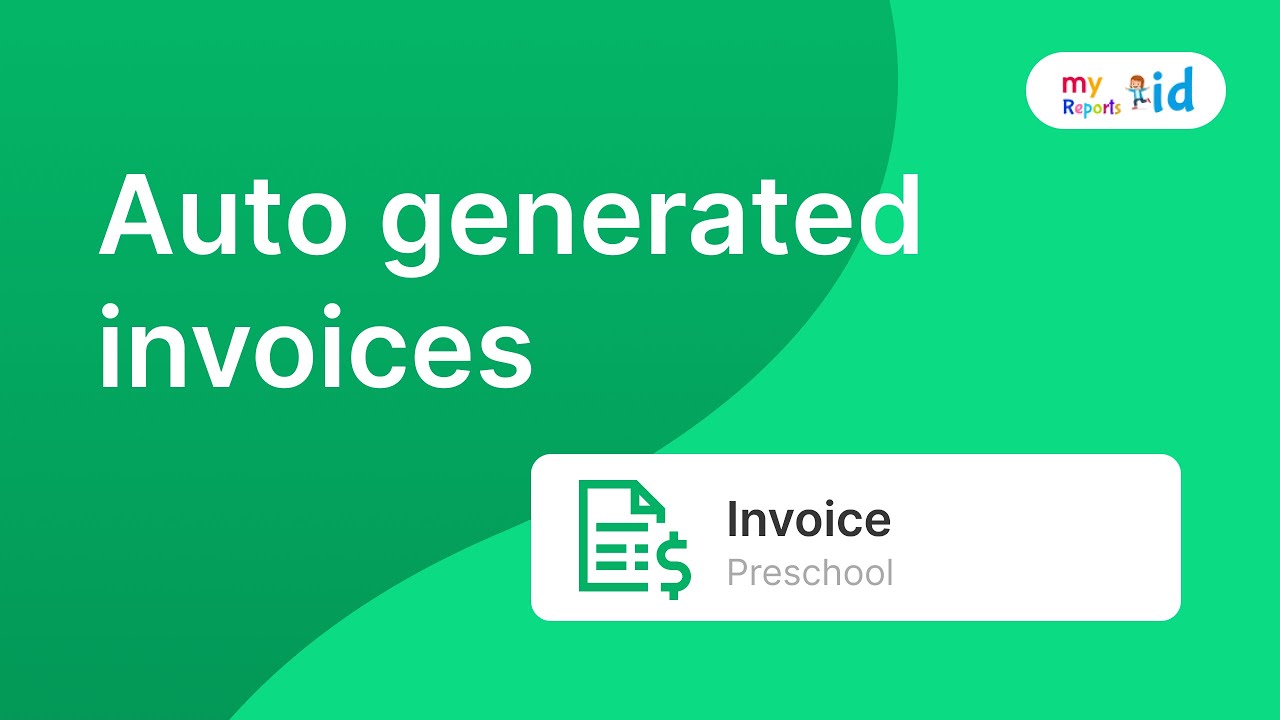 Billing Invoices | | Preschool Software | Preschool Kids - YouTube