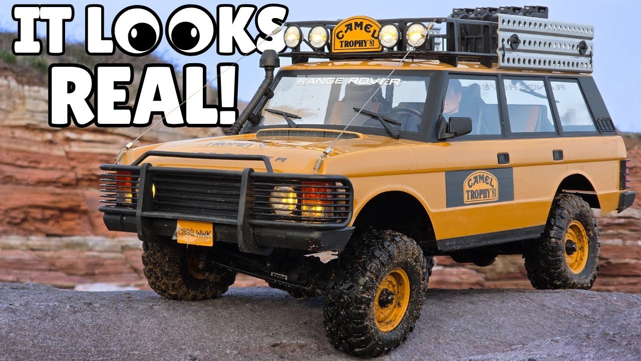 You NEED to See THIS! - FCX10 Camel Trophy Range Rover Classic! - YouTube