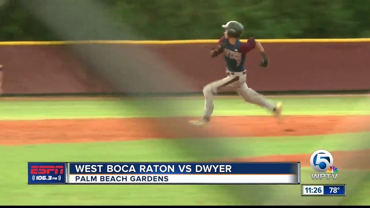 West Boca vs Dwyer baseball 5/8 - YouTube