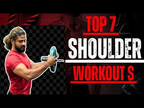 EASY BAR SHOULDER EXERCISES - 7 VARIATIONS - YouTube