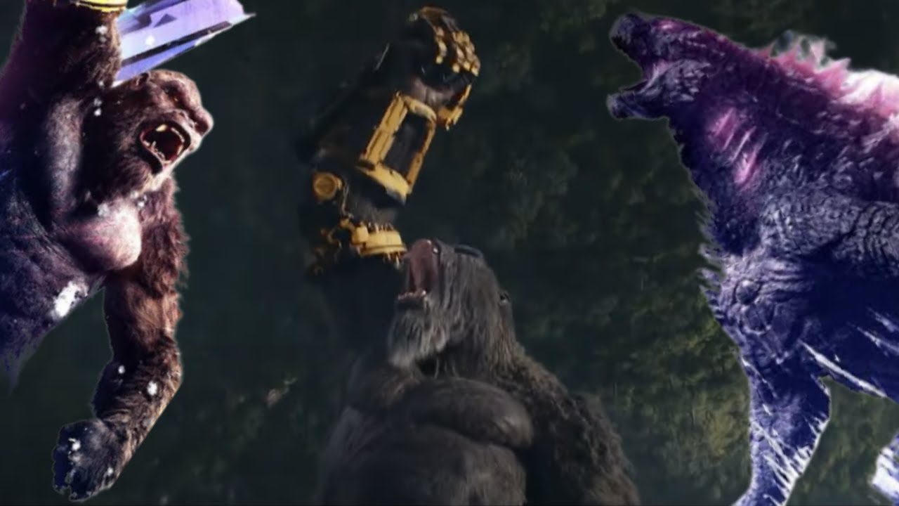 BREAKDOWN OF THE NEW GODZILLA X KONG THE NEW EMPIRE FOOTAGE! NEW POSTER ...