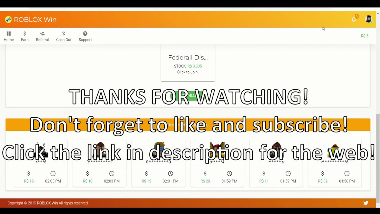 How to get free robux!*2019 WORKING*(Roblox) - YouTube