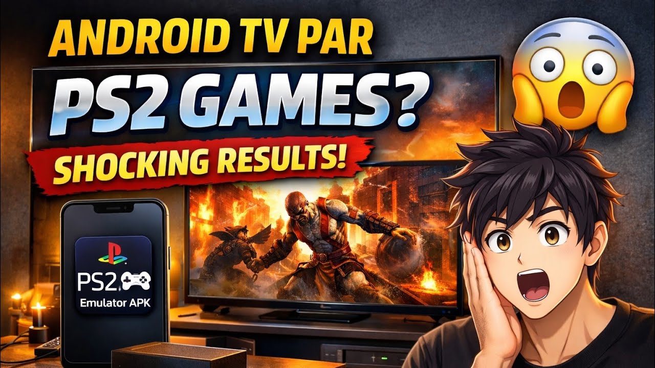 PS2 Games on Android TV 😱 Shocking Results! - YouTube