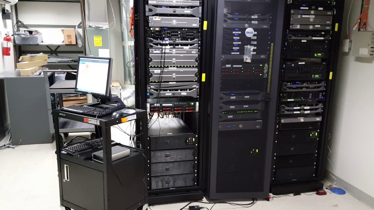 BSC Main Server Room - YouTube