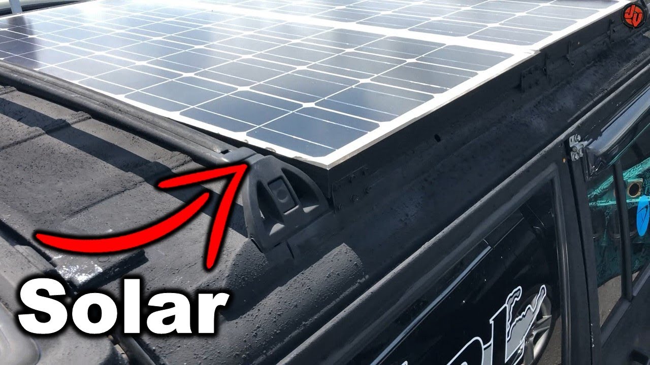 SOLAR PANELS ON TOP OF A CAR!? - YouTube