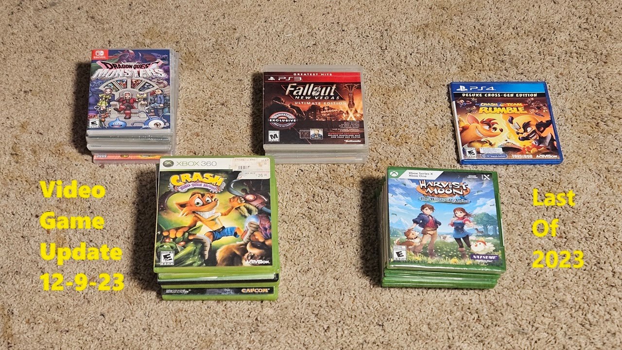 Video Game Update 12 9 23 - YouTube