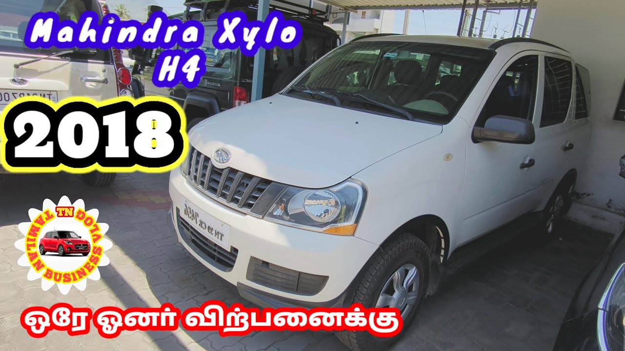 Mahindra Xylo H4 2018 single owner for sales | #usedcarsale | TN ...