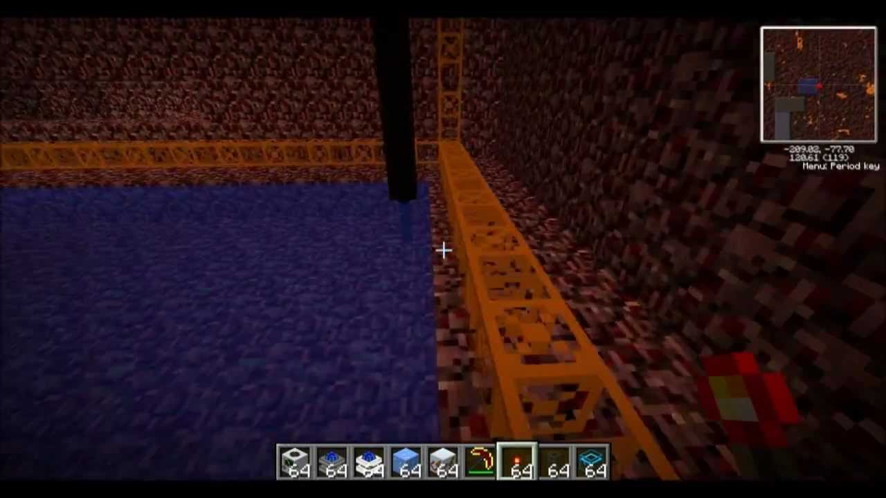 How to Effectively Quarry in the Nether with Tekkit - YouTube