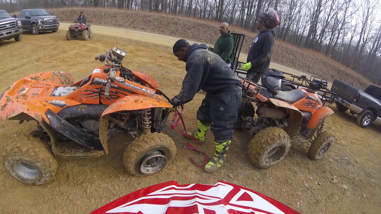 guy flips four wheeler part 3 - YouTube