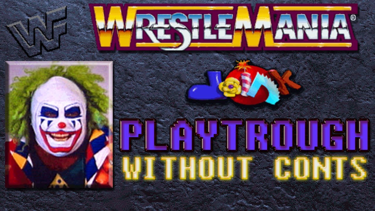 WWF Wrestlemania: The Arcade Game (Doink The Clown) Playthrough ...