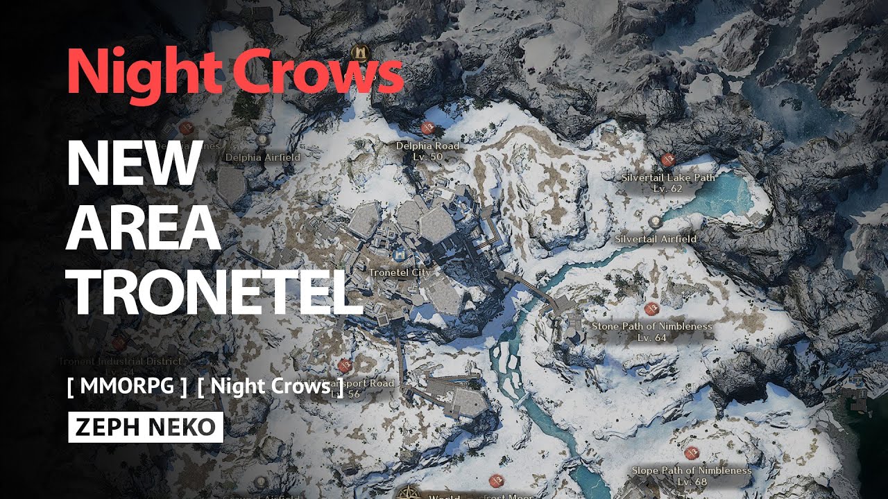 Night Crows - Patch Note 28 Mei | New Area "Tronetel"【 Night Crows ...