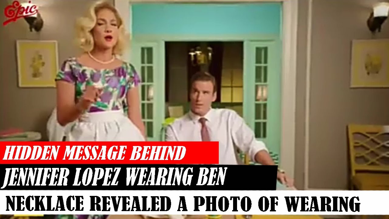 Hidden Message Behind Jennifer Lopez Wearing Ben Necklace Revealed A ...