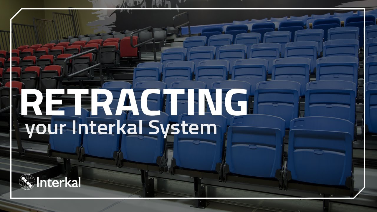 The Easy Steps Involved to Strike / Retract the Interkal Retractable Platform - YouTube