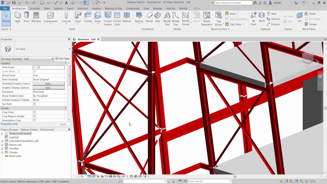 Connected Delivery #2 - Steel Connection Detailing in Revit - YouTube