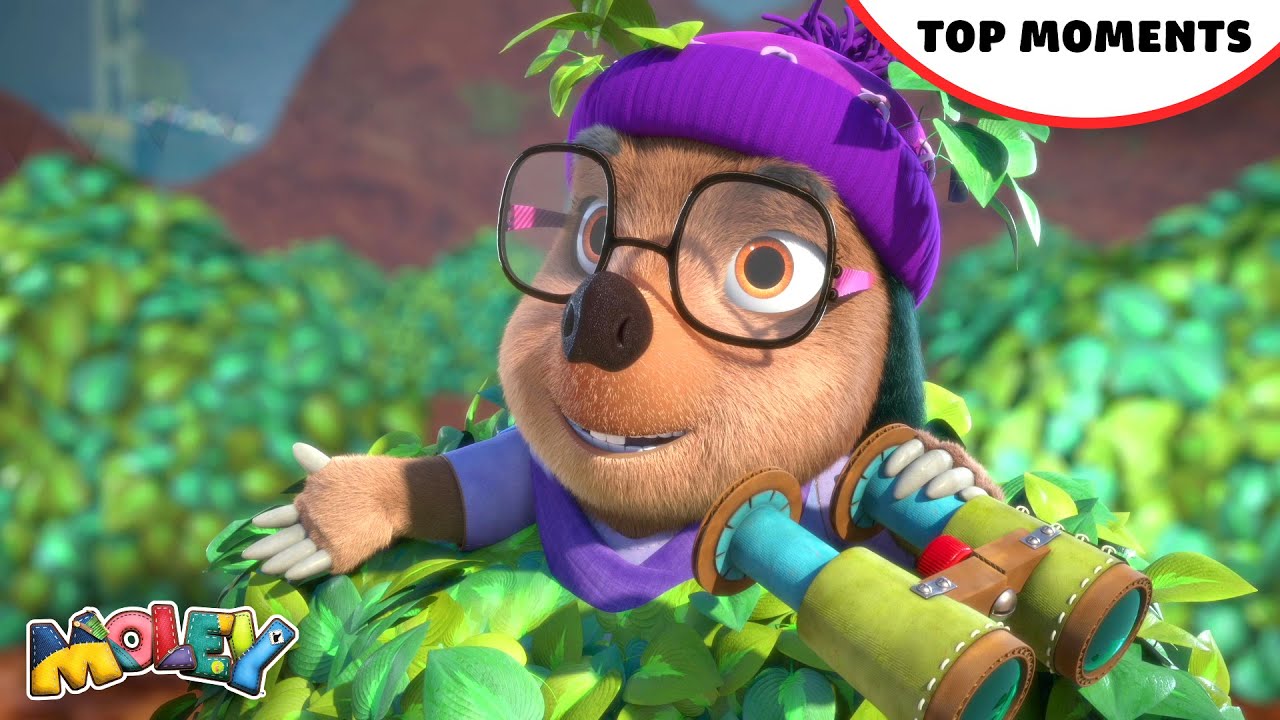 Dotty's Top Mystery Solving Moments 🔎 | Best of Moley | #moley #kidstv ...