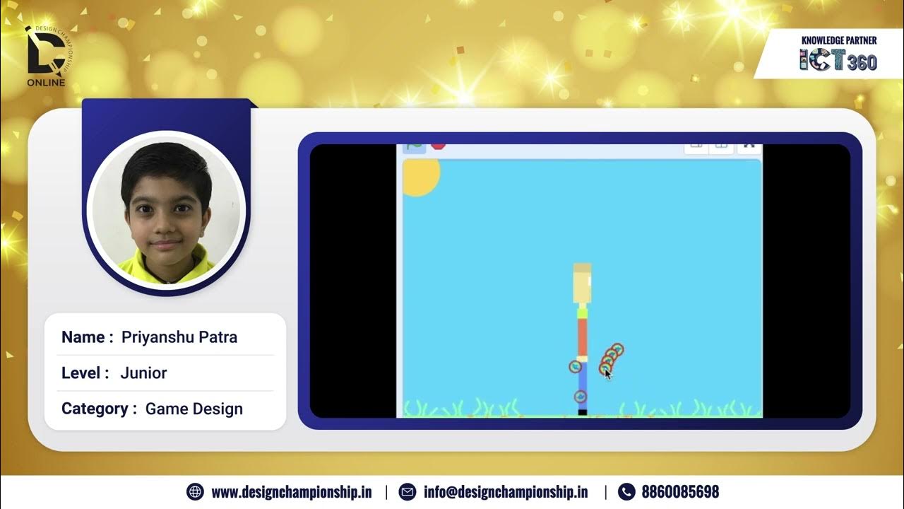 ICT360 | DC 2023: Priyanshu Patra one of the most talented participants ...