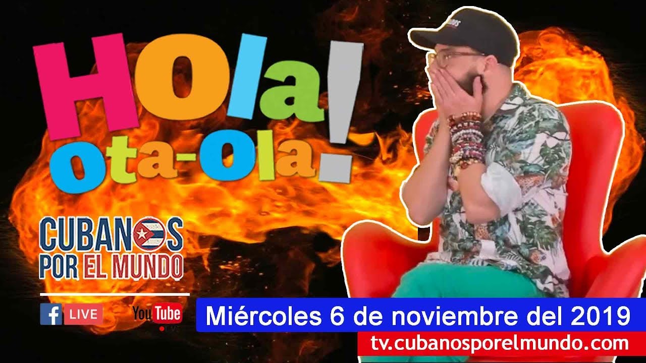 Alex Otaola en Hola! Ota-Ola en vivo por YouTube Live (miércoles 6 de ...