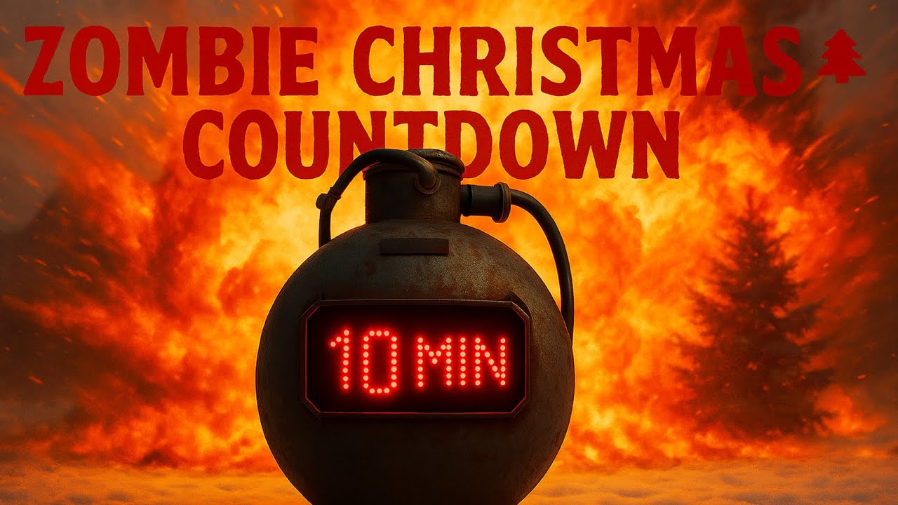 Zombie Christmas Countdown – 10 Minute Fire Bomb Timer | Apocalypse ...