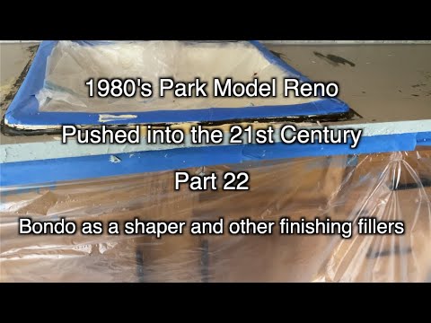 Cabin Renovation - Part 22 - Bondo as a shaper and other finishing ...