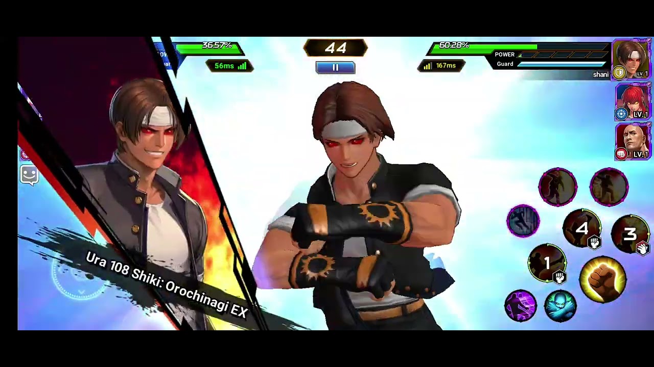 Kof allstar// Kyo Kusanagi // clone kyo Most powerful character #Kyo# ...