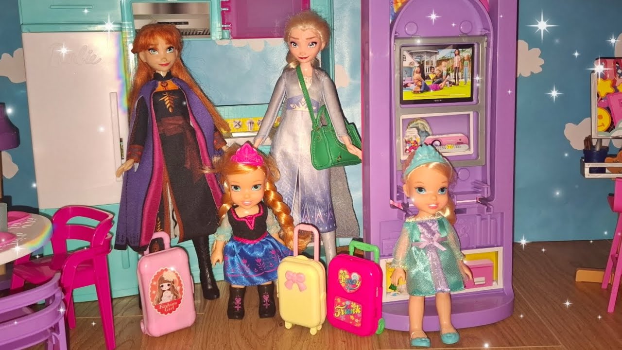 Family Vacation! Elsa & Anna toddlers have a fun adventure at their ...