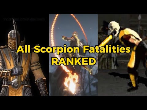 Every Scorpion Fatality RANKED From Worst to Best - YouTube