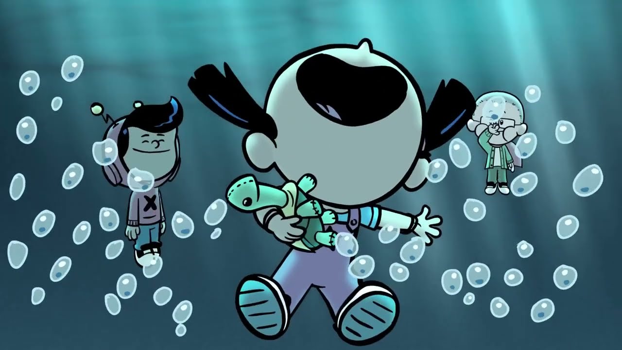 the end of xavier riddle theme song (it's normal) - YouTube