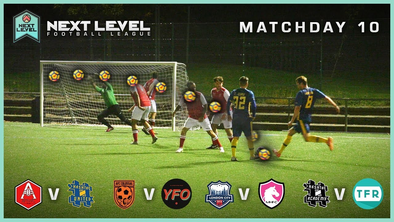 HASHTAG UNITED vs ARSENALFANTV FC! | NEXT LEVEL FOOTBALL LEAGUE SEASON ...