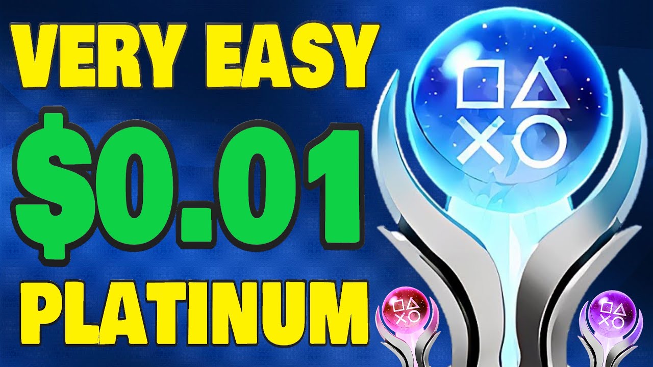 Very Easy 1 Cent Platinum Game In the Playstation Store! - Cheapest ...