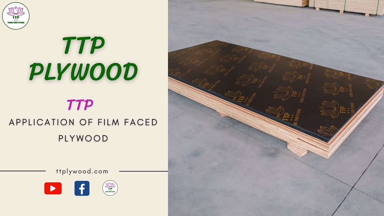 APPLICATION OF FLIM FACED PLYWOOD - YouTube