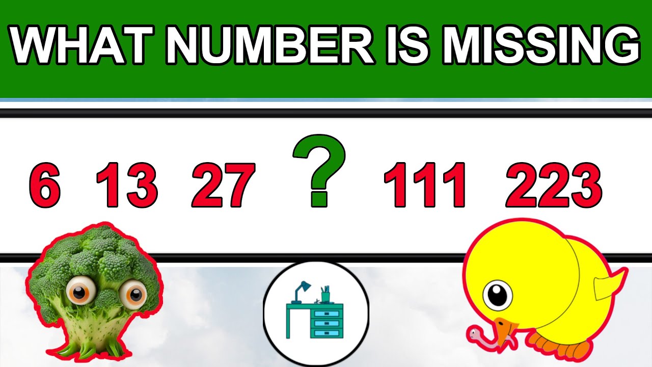 Number Pattern | Can you find what number the question mark is? | Math ...