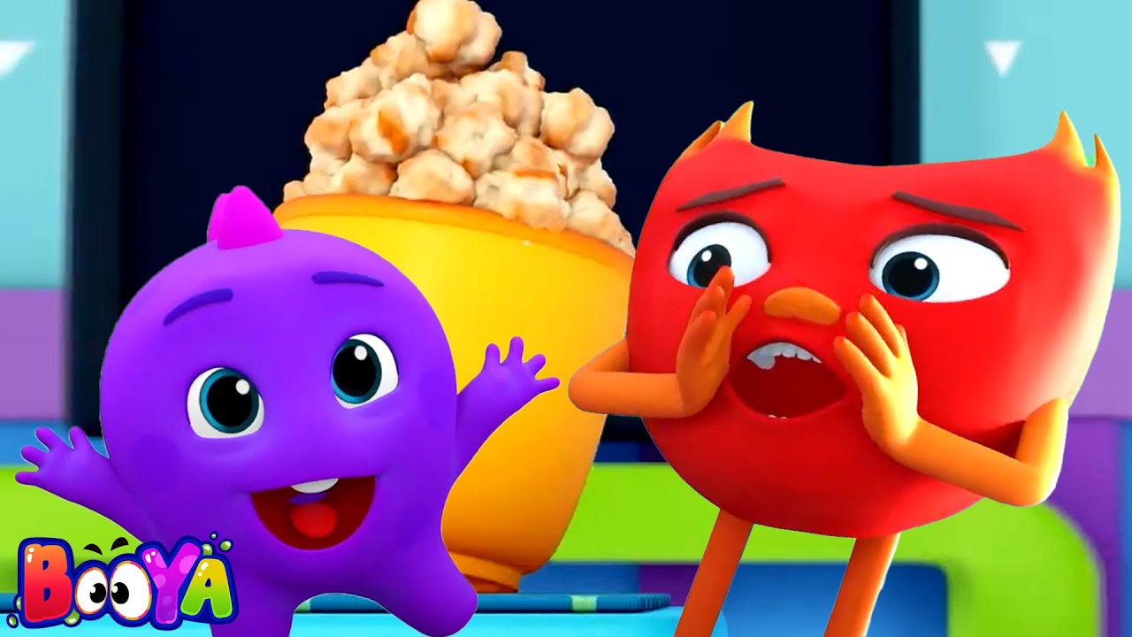 Booya Поп становится попкорном Полный веселый эпизод для дошкольников ...