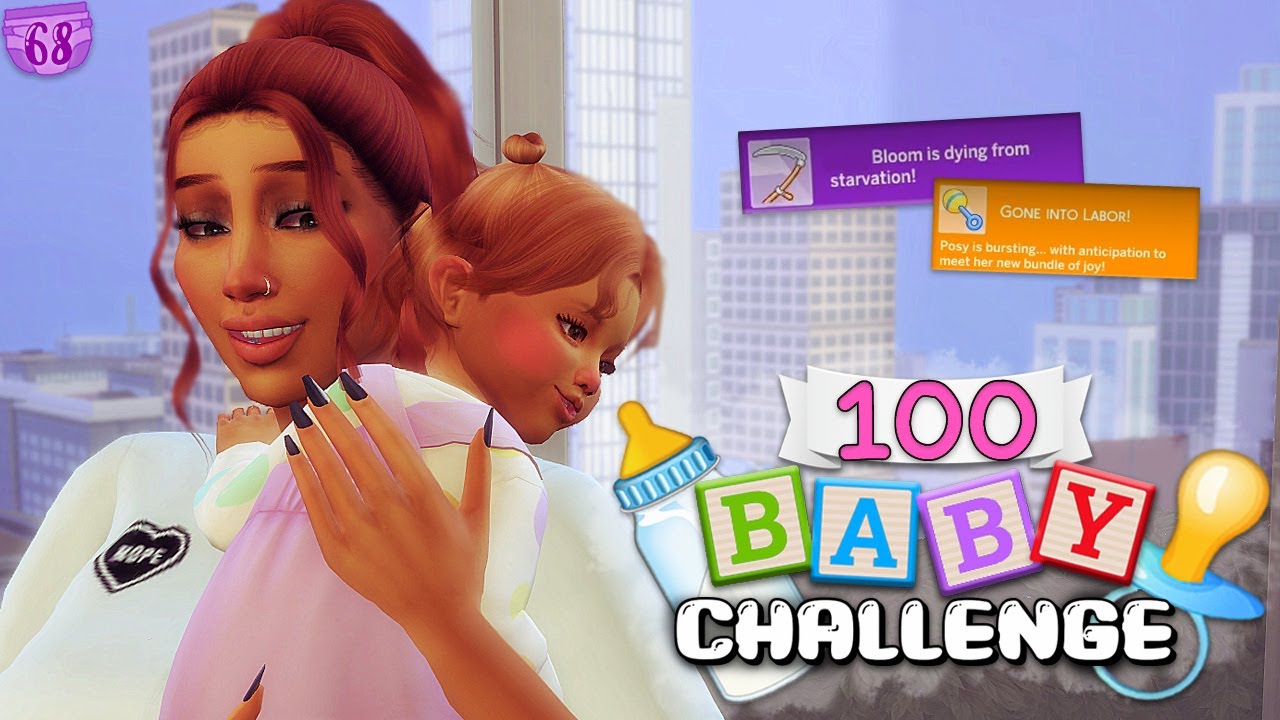 INFANT INVASION! 👶🍼 100 Baby Challenge # 68! (The Sims 4) - YouTube