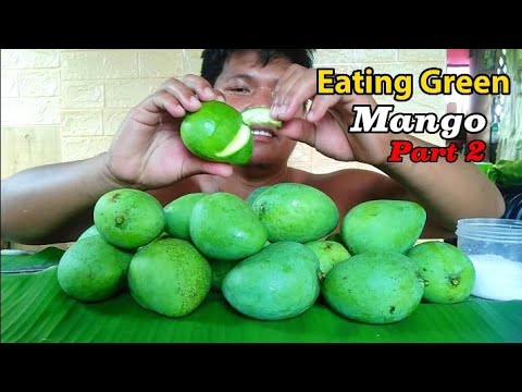 Eating green mango Part 2 | Edwin P Vlog - YouTube