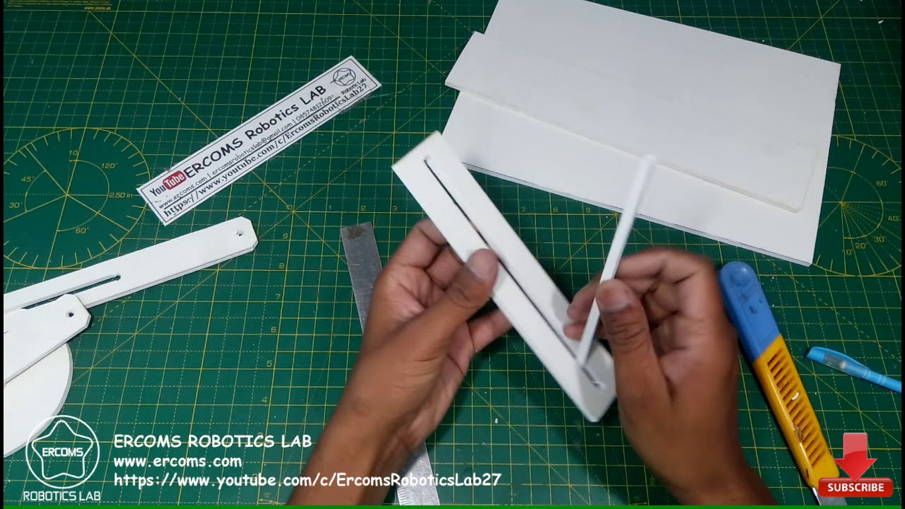 #003 || DIY Projects || How to Make Quick Return Mechanism Prototype ...