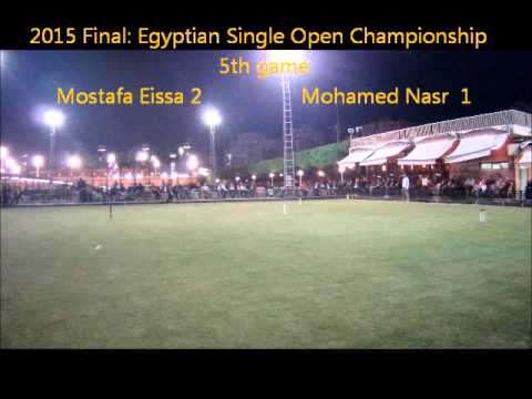 Final of Egyptian Open Championship ( Golf Croquet ) 2015 - YouTube