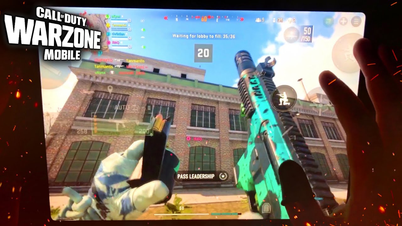 WARZONE MOBILE 6 FINGERS PRO HANDCAM (#1 SETTINGS / SENSITIVITY ) 👑 ...