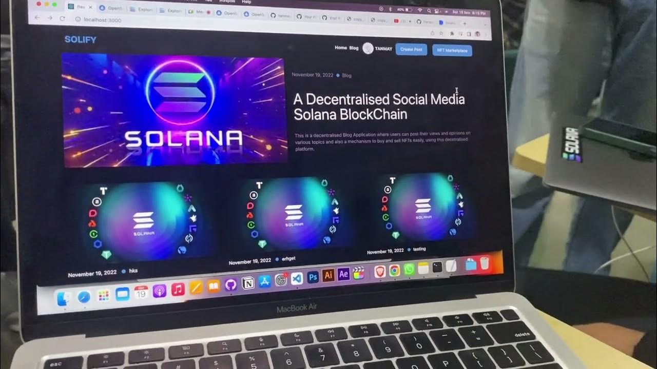 solana blockchain project - YouTube