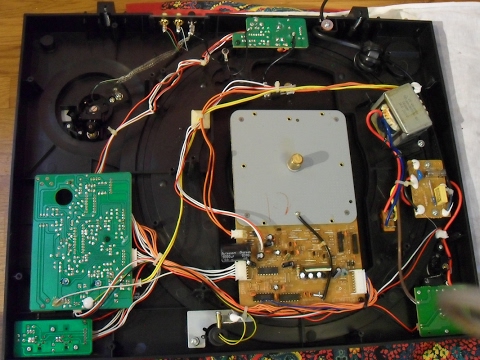 Inside an OEM DJ Turntable and Tonearm Adjustment - YouTube