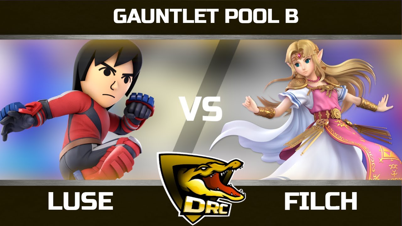 DRC SUMMIT 2 | Luse (Mii Brawler) vs. Filch (Sora, Zelda) | Gauntlet B ...